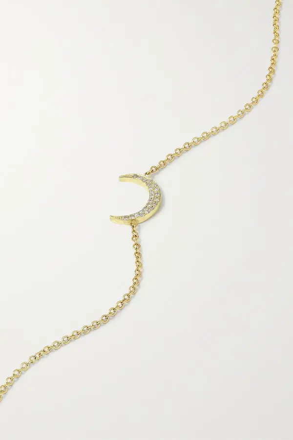 JENNIFER MEYER Mini Carson 18-karat Diamond Bracelet