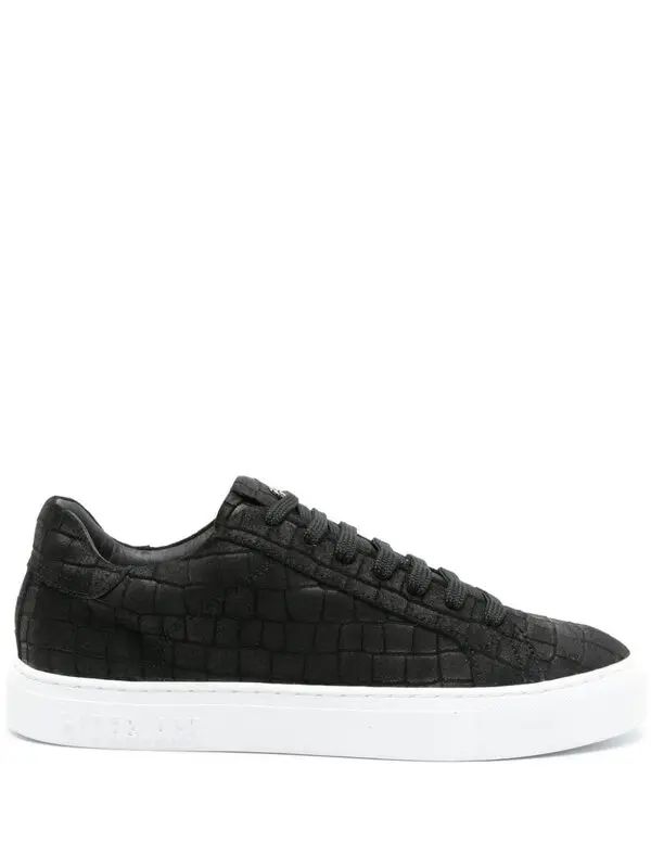 HIDE&JACK Essence Suede Sneakers - Black