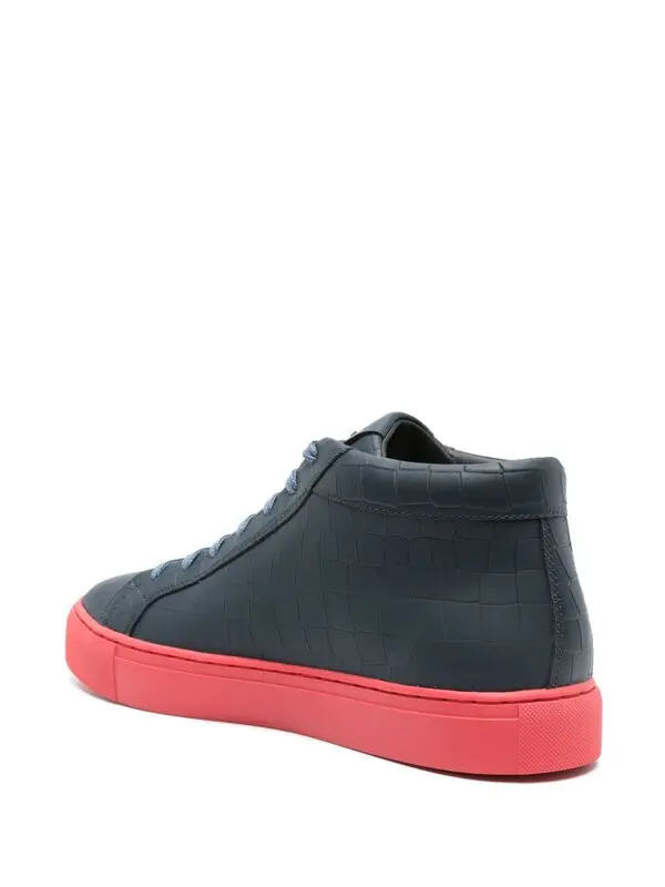 HIDE&JACK Essence Croco High-top Sneakers