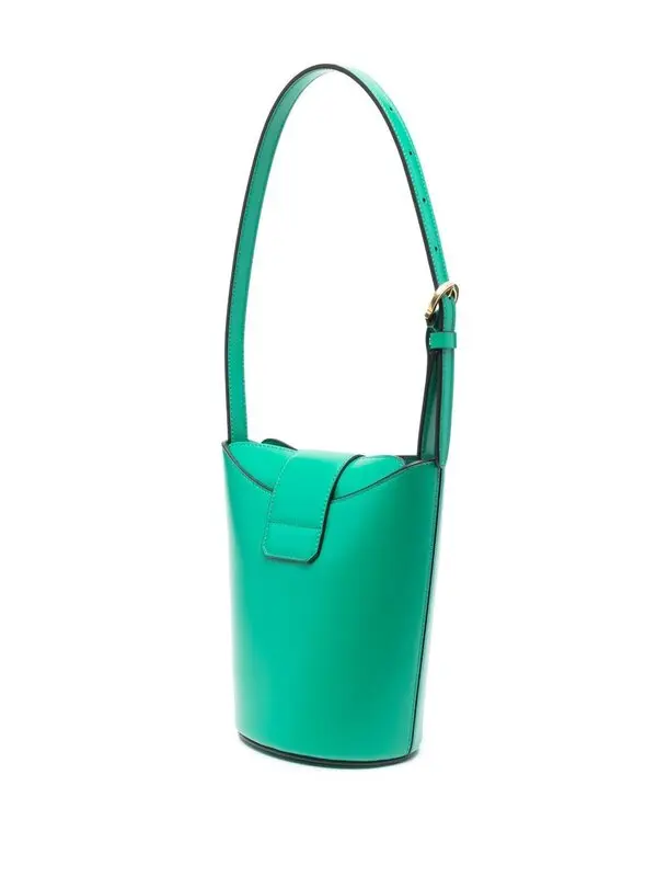 FERRAGAMO Trifolio Bucket Bag - Green