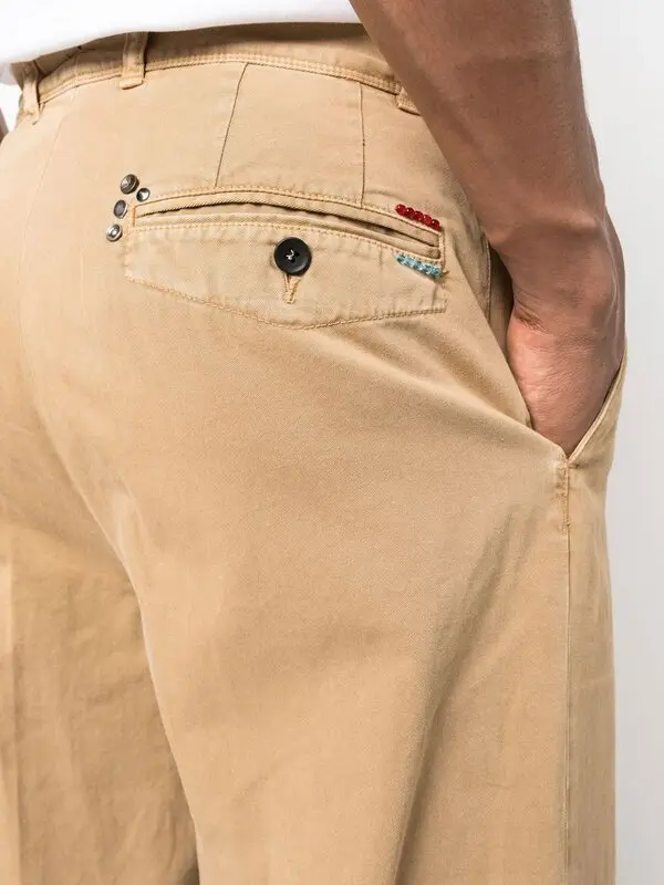 Incotex High-waist Wide-leg Trousers