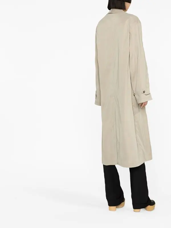 MAISON MARGIELA Peached Single-breasted Mid-length Coat