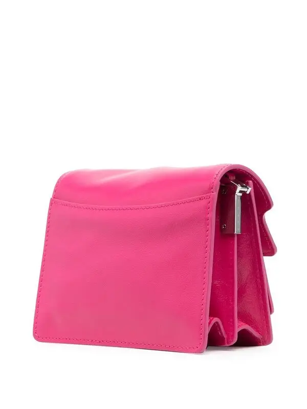 Marni Trunk Leather Shoulder Bag