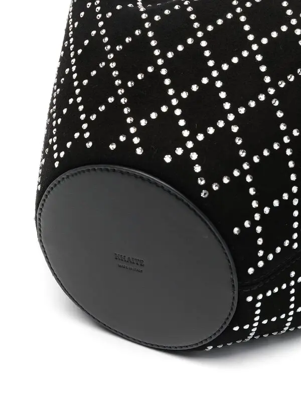 Khaite Mini Lotus Crystal-embellished Tote Bag