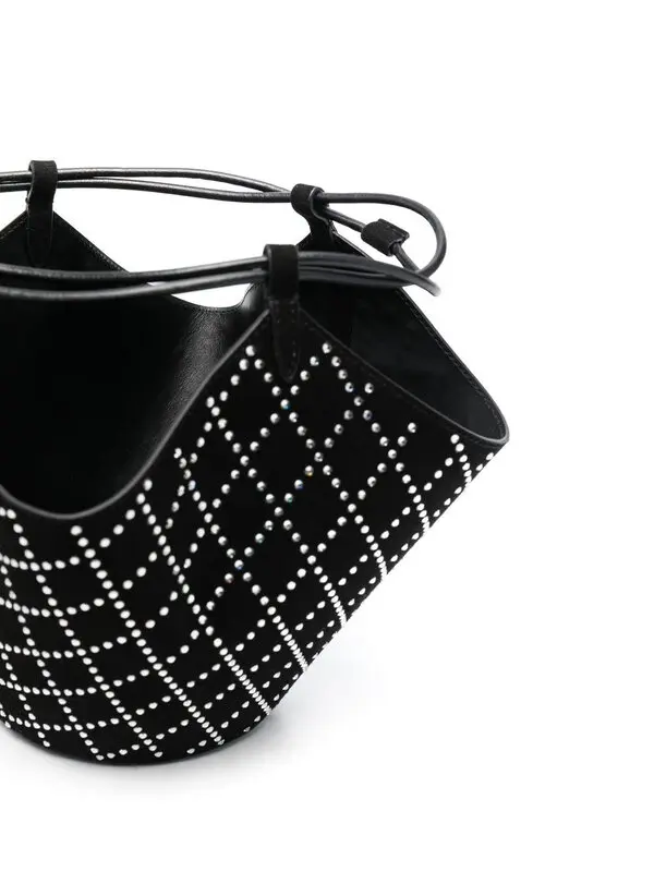 Khaite Mini Lotus Crystal-embellished Tote Bag