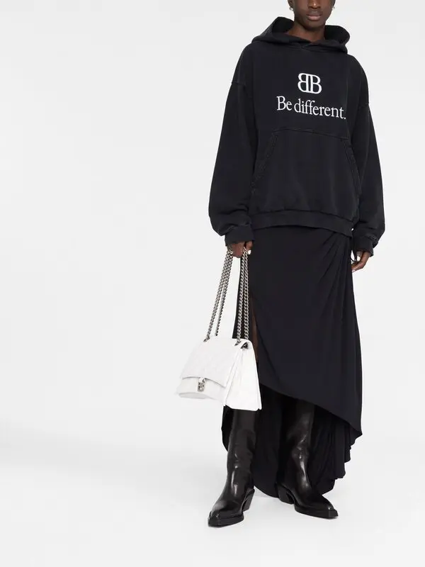 Balenciaga Crush Quilted Shoulder Bag