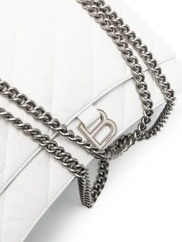 Balenciaga Crush Quilted Shoulder Bag