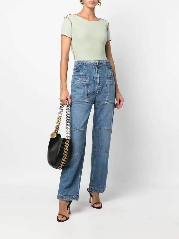 Stella McCartney Straight-leg Cargo Jeans