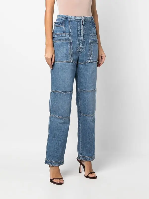 Stella McCartney Straight-leg Cargo Jeans