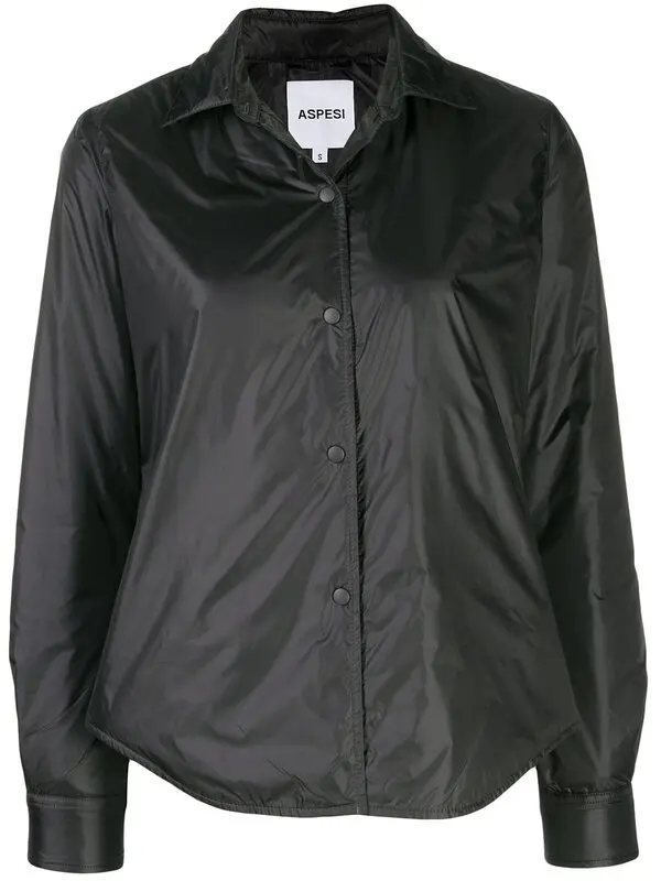 Aspesi Lightweight Shirt Jacket - Black