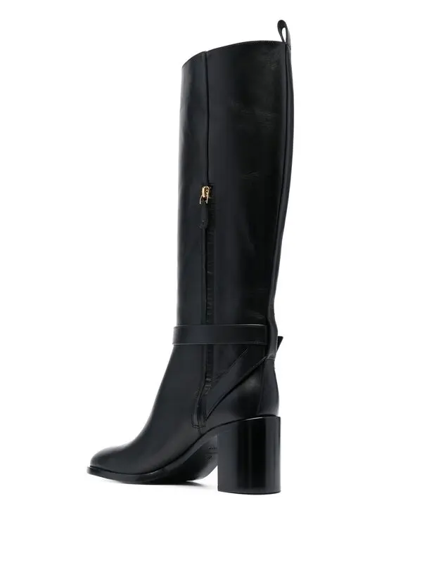 Dsquared2 Logo-buckle Leather Boots