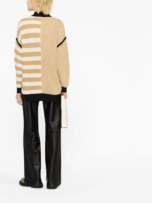 Staud Hampton Sahara Striped Jumper