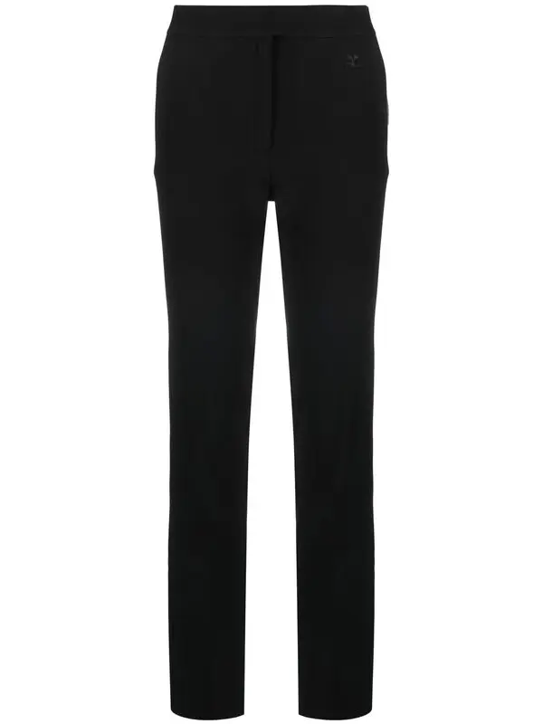 COURREGES Mid-rise Slim-fit Trousers