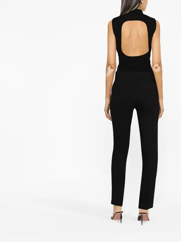 COURREGES Mid-rise Slim-fit Trousers