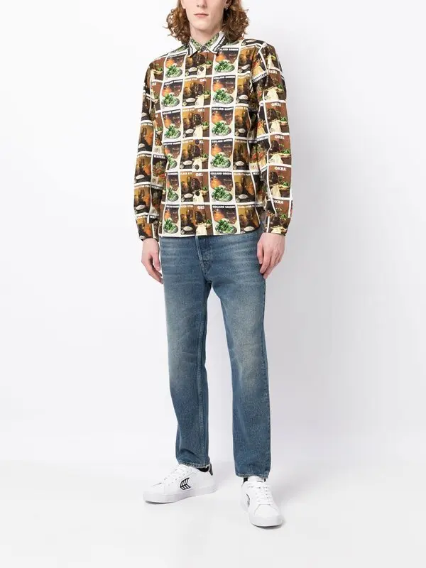DENIM TEARS Sky High Farm Printed Shirt