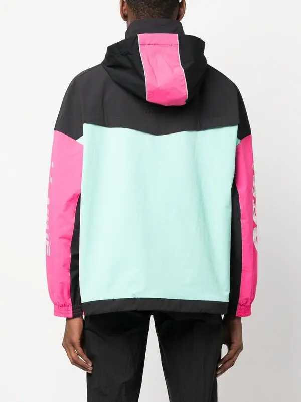 LI-NING Logo Print Hooded Jacket