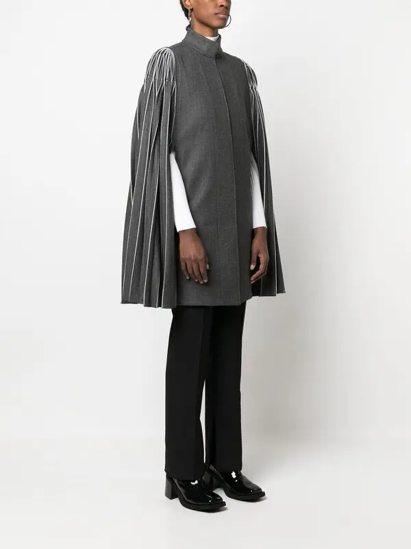 GIOVANNI BEDIN Origami Tailored Cape-coat