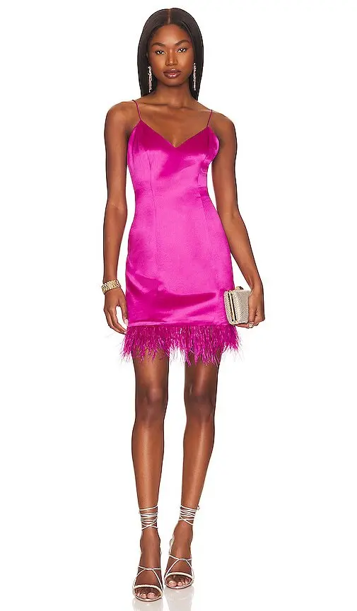 knee length dresses for ladies Melrose Nights Mini Dress | Lilac | Womens