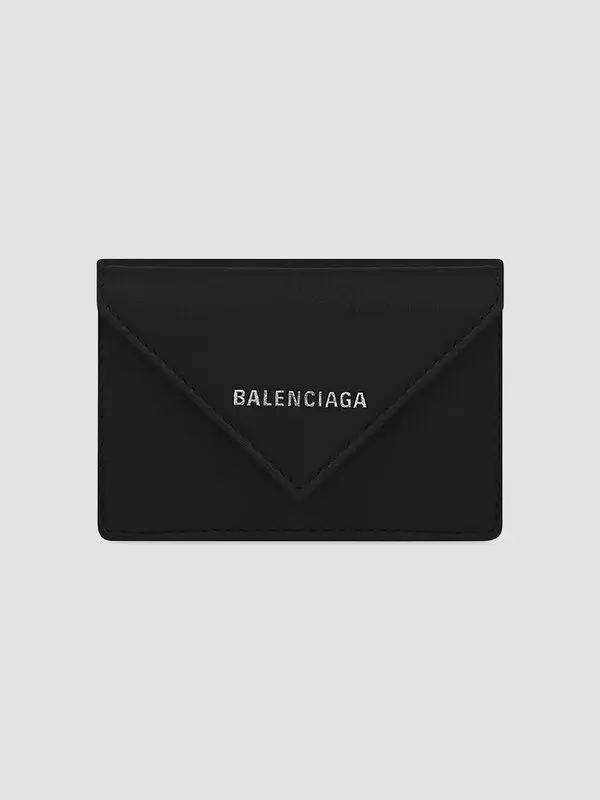 Balenciaga Papier Mini Wallet - Black