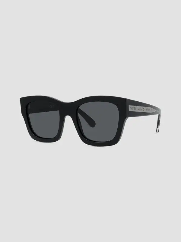 Stella McCartney 54mm Square Sunglasses - Black