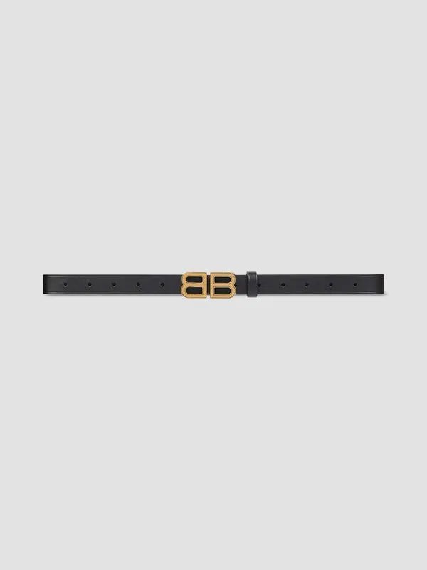 Balenciaga Bb Hourglass Thin Belt