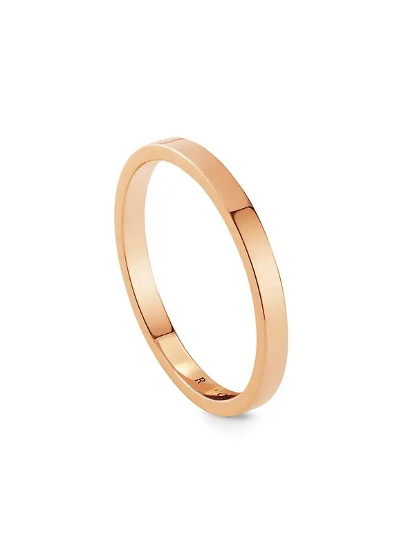 REPOSSI Berbere 18k Rose Gold Wedding Band