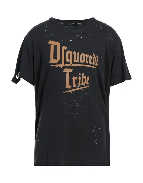 Dsquared2 T-shirt Charcoal Size Cotton, Viscose - Grey