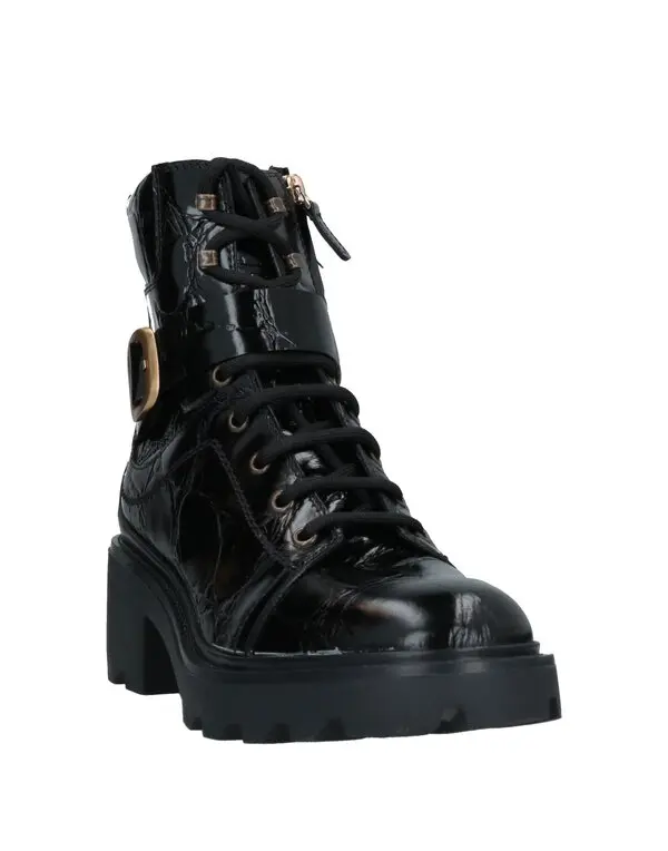 TOD'S Leather Ankle Boots - Black