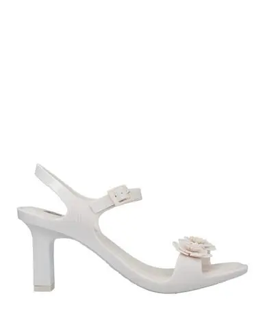 MELISSA + VIKTOR & ROLF Ankle Strap Sandals - Beige