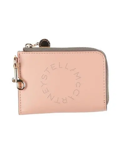Stella McCartney Cardholder Textile Fibers - Pink