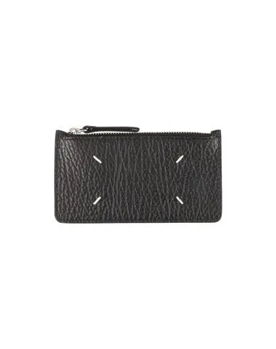 MAISON MARGIELA Cardholder Cow Leather - Black