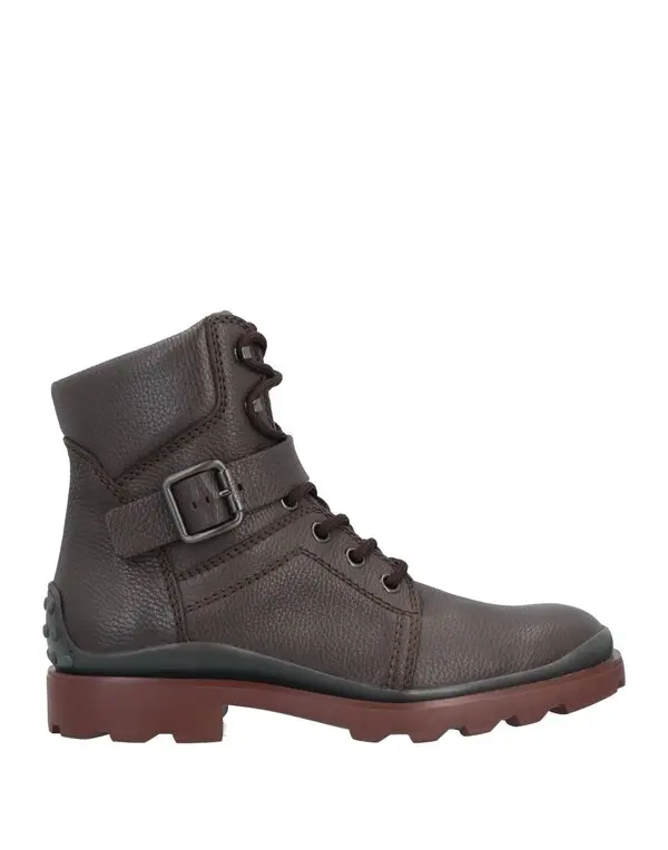 TOD'S Ankle Combat Boots - Brown