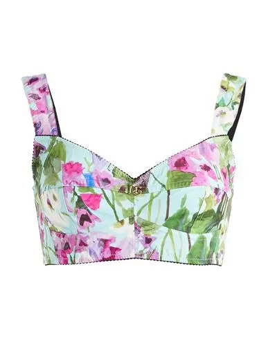 Dolce & Gabbana Floral-print Crop Top