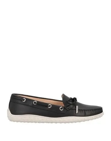 TOD'S Leather Loafers - Black