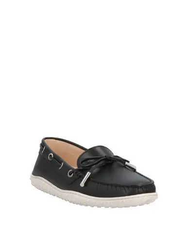 TOD'S Leather Loafers - Black