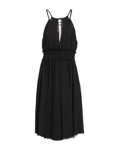 WHITE WISE Midi Trapeze Dress