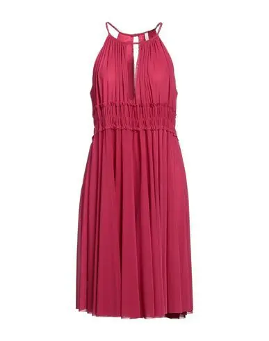 WHITE WISE Midi Trapeze Dress - Pink