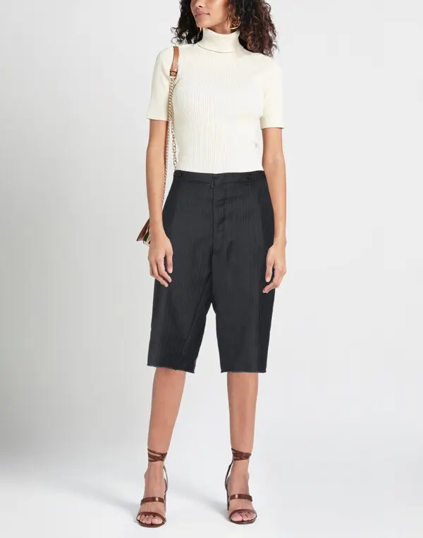 MAISON MARGIELA Pinstriped Wool Trousers