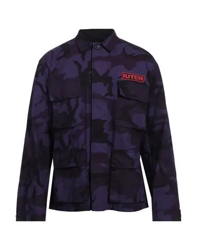 IUTER Shirt Size Cotton - Dark Purple