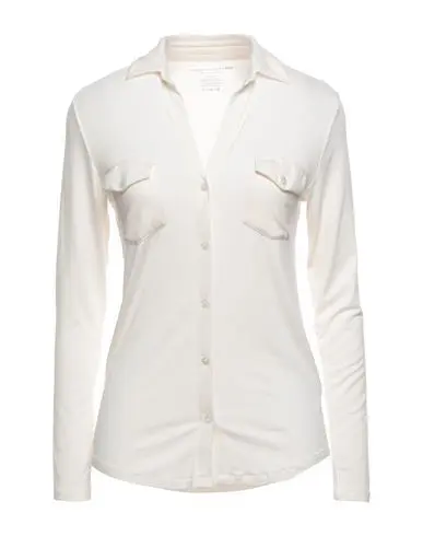 Majestic Filatures Viscose Blend Jersey Shirt - Ivory