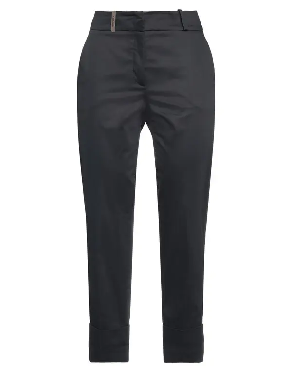 Peserico Tapered Mid-rise Pants - Midnight Blue