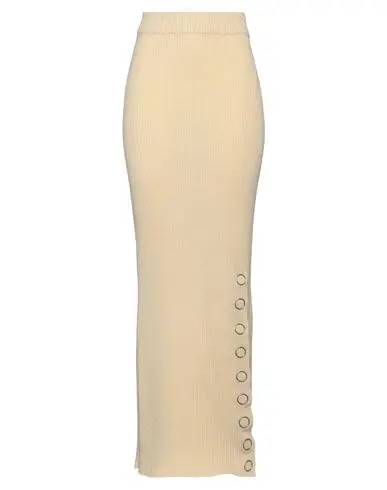 JIL SANDER Maxi Skirt In Linen And Wool