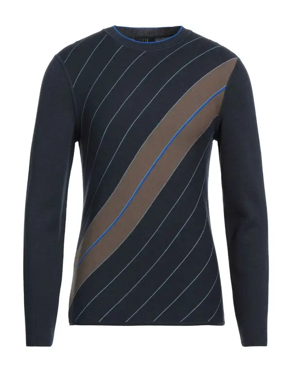 Dunhill Sweater In Merino Wool And Mulberry Silk