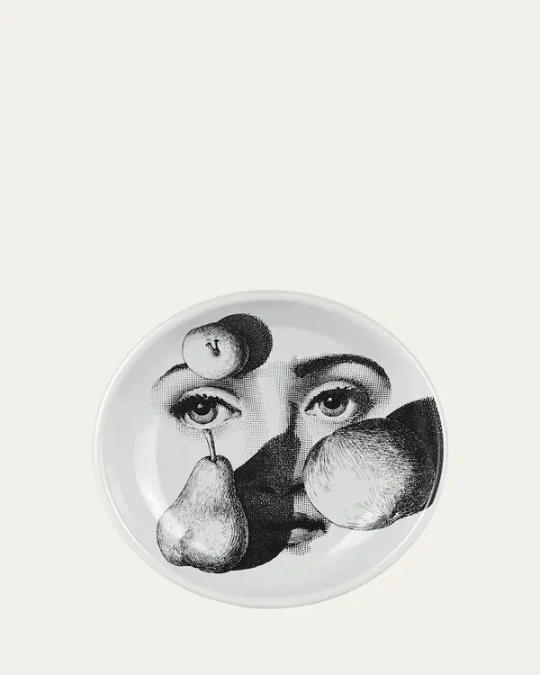 FORNASETTI Lina Cavalieri Round Ashtray - One-color