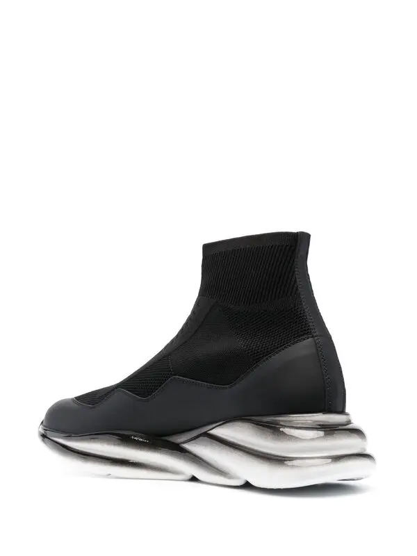 Philipp Plein Skywalker Runner Sock-style Sneakers - Black