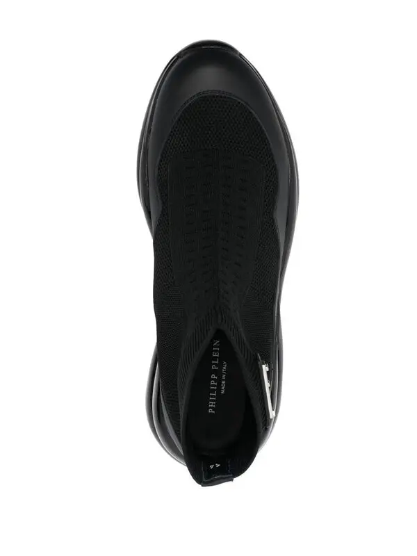 Philipp Plein Skywalker Runner Sock-style Sneakers - Black