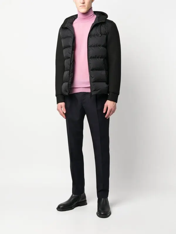 Herno Hooded Down Padded Jacket - Black