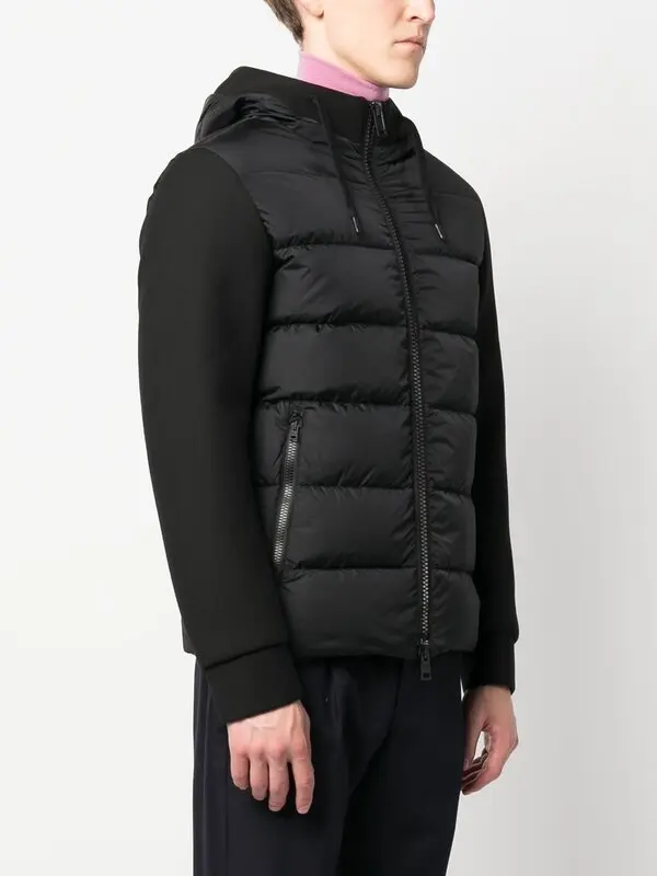 Herno Hooded Down Padded Jacket - Black
