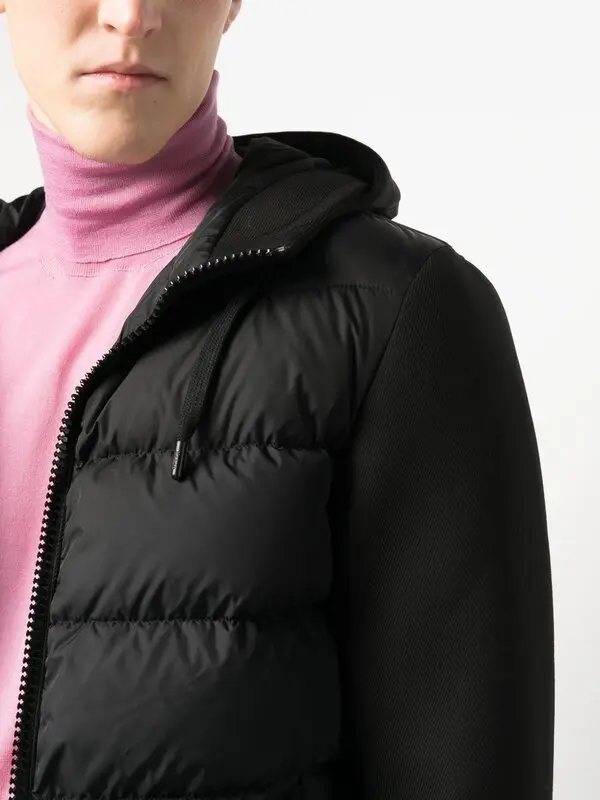 Herno Hooded Down Padded Jacket - Black