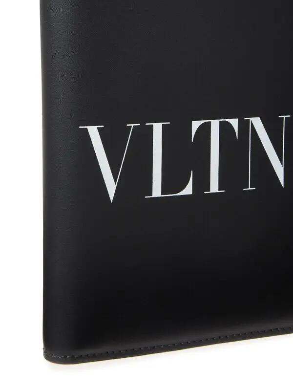 Valentino Garavani Vltn Leather Bi-fold Wallet